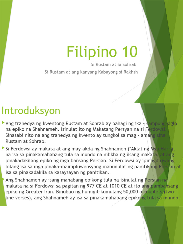 Filipino 10 | PDF