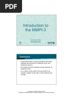 MMPI 2 Test Booklet | PDF