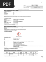 Beta Hi Remove SP Inf Técnica Completa | PDF | Agua | Química