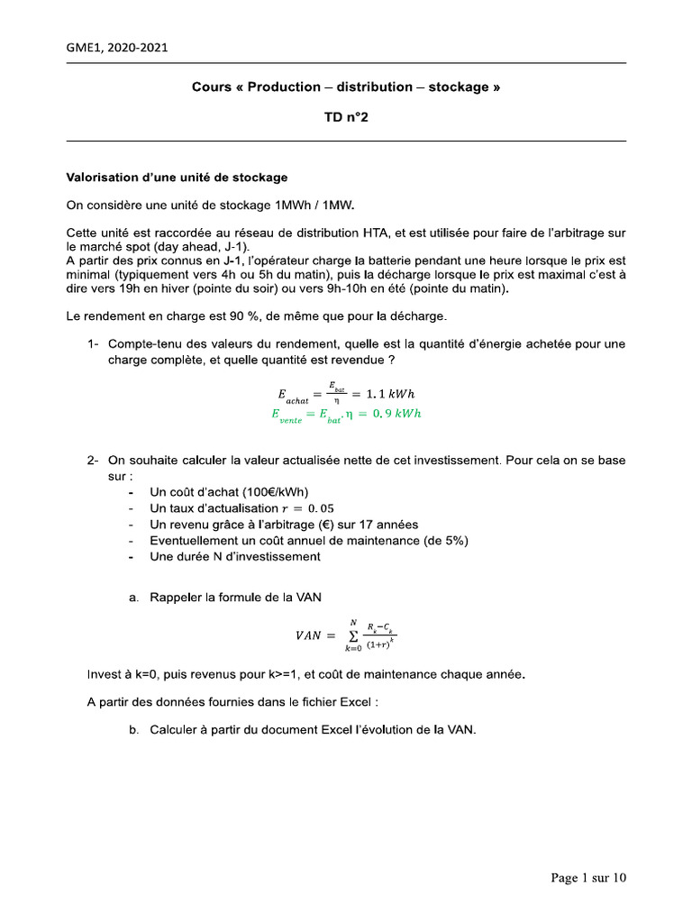Distribution TD2 | PDF