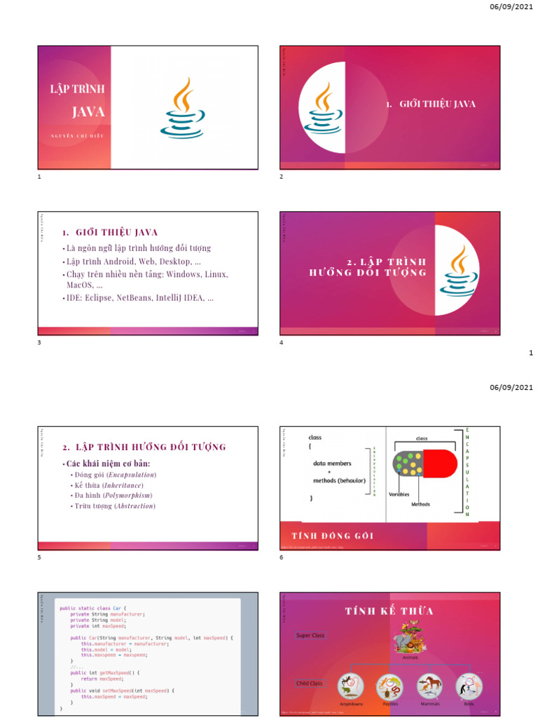 Bai 0. On tap Java | PDF