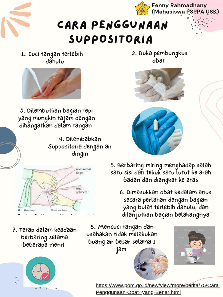 Poster Cara Penggunaan Suppositoria | PDF