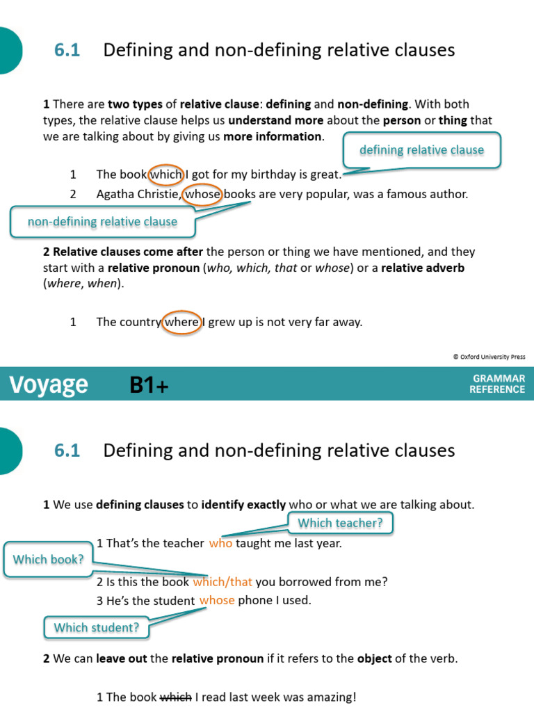 Relative Clauses | PDF | Linguistic Typology | Language Mechanics