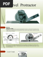 Expt Bevel Protractor | PDF | Minute And Second Of Arc | Angle
