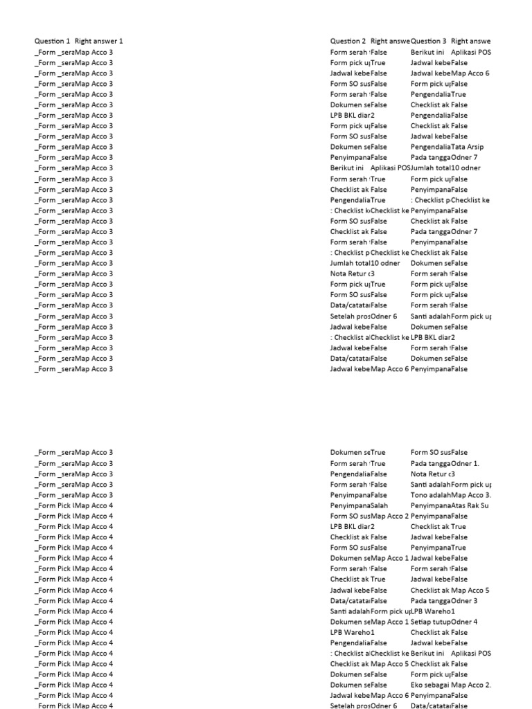 Cos Administrasi | PDF