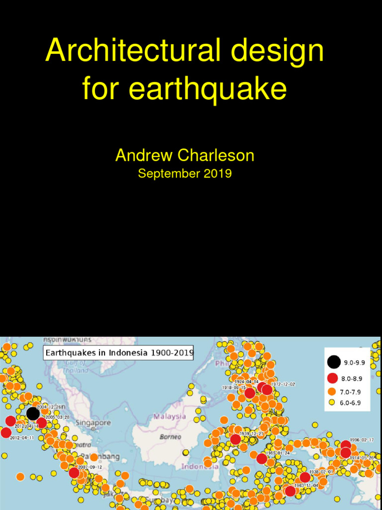 Architectural Design For Earthquake Improved UII 9 2019 | Download Free ...