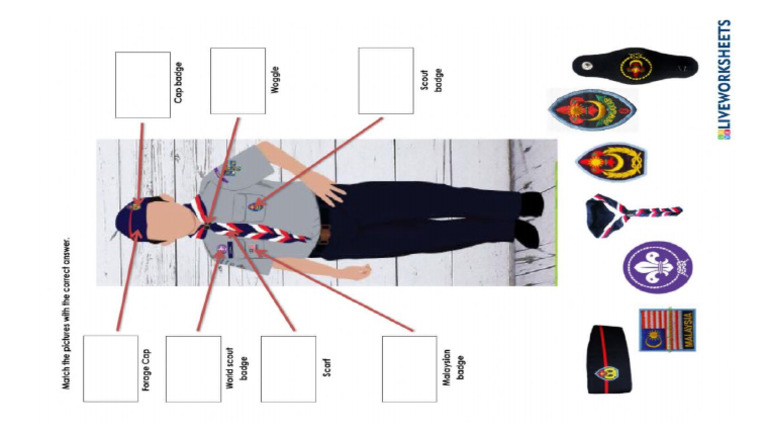 Lembaran Kerja BI Tahun 5 All About Scouts | PDF