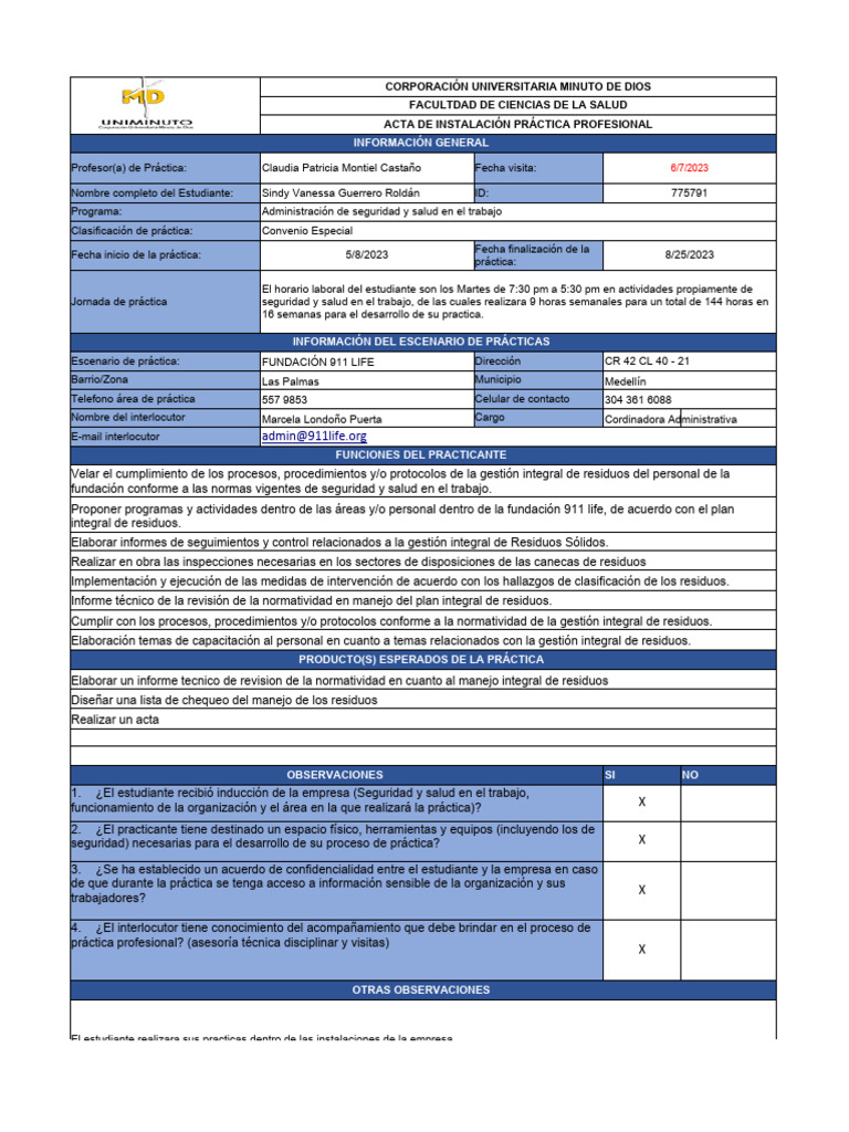 Formatos de Actas #2 | PDF | Evaluación | Maestros