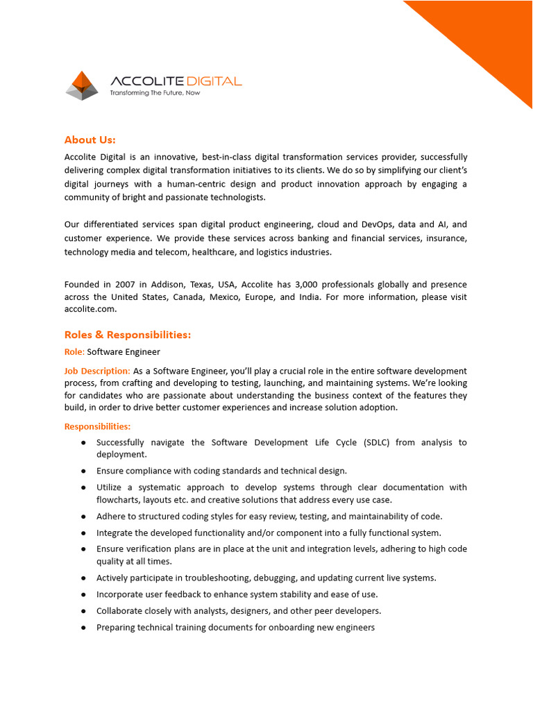 Software Engineer. | PDF | Computer Programming | Software Engineering