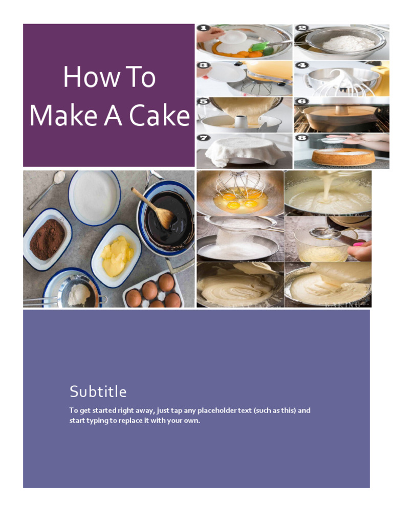 Justine | PDF | Cakes | Batter (Cooking)
