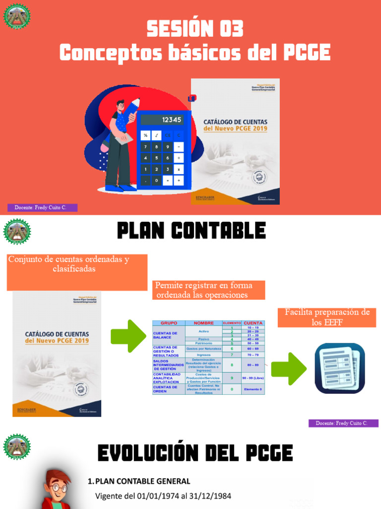 Sesión 03 Conceptos Basicos PCGE | PDF