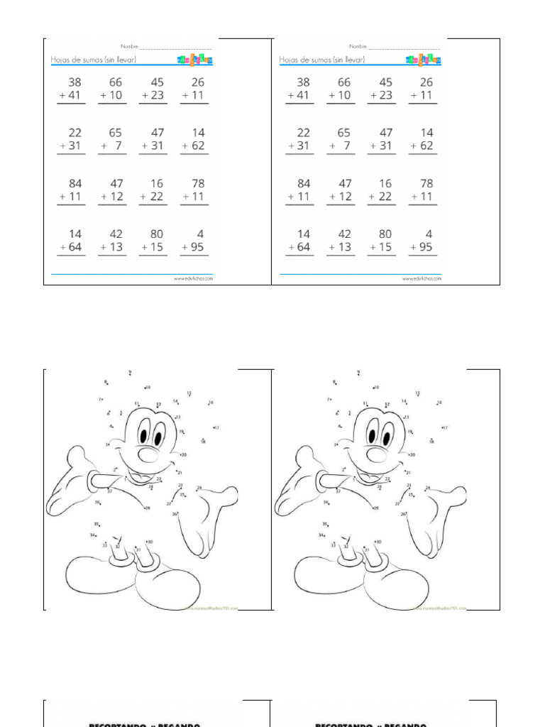 Actividades Mat. 2do. | PDF