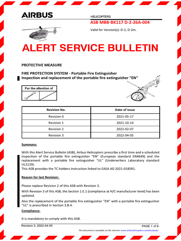 ASB - BK117 D2 26 004 Rev3 EN | PDF | Computers