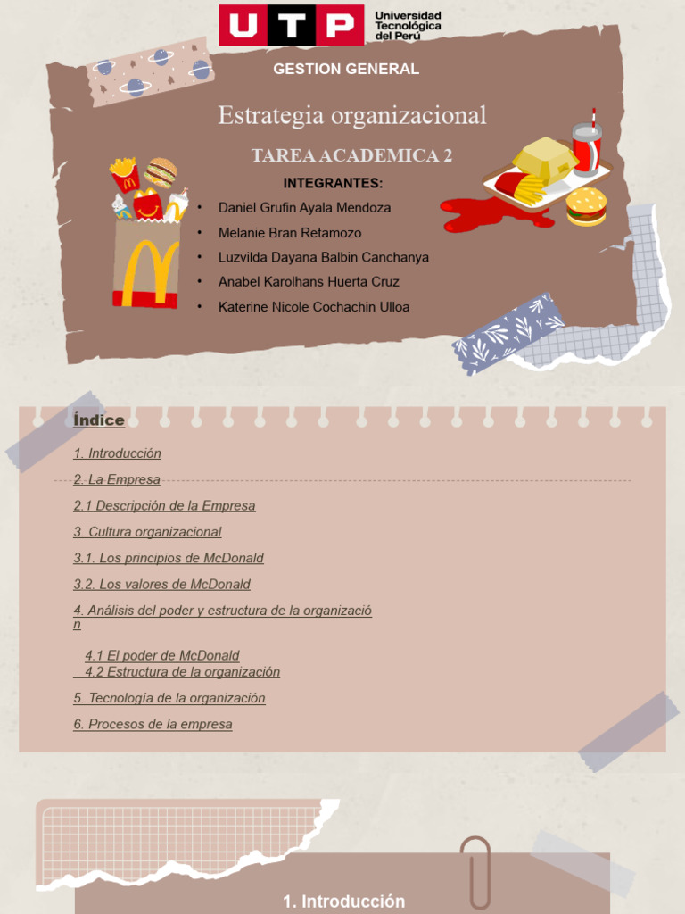 Tarea Académica - N°2 | PDF | Mc Donald's | Business