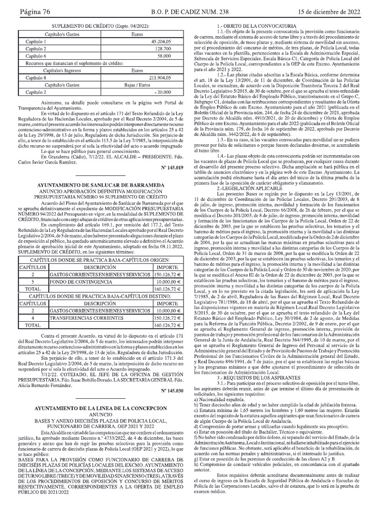 Bop 15.12.22 | PDF