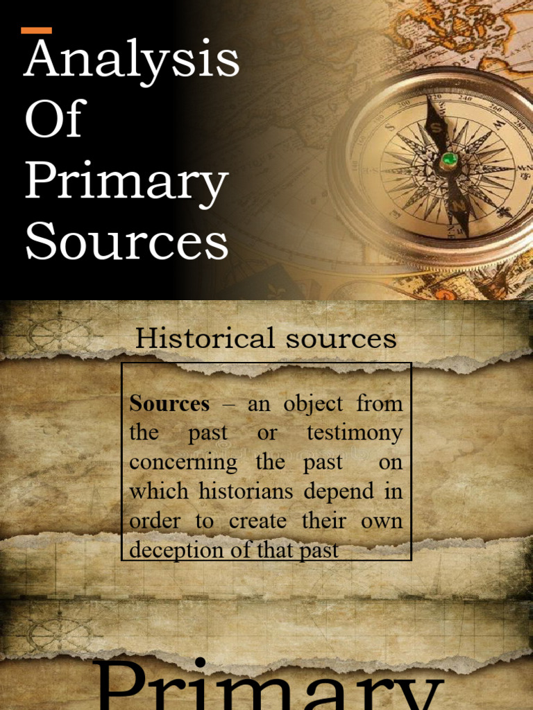Primary Sources | PDF | Diary | Primary Sources