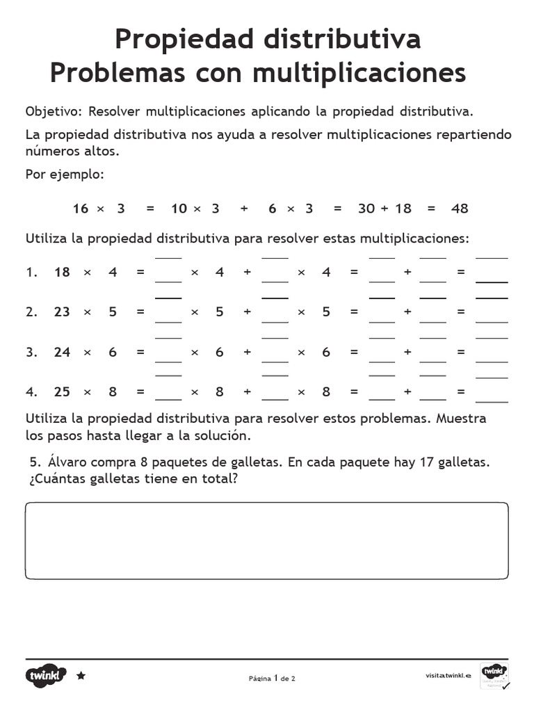 Es N 1667810579 Ficha de Actividad Por Niveles Multiplicar Con La ...