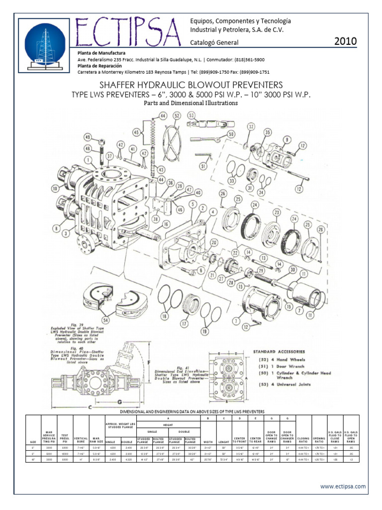 05.04 Shaffer T LWS | PDF | Equipment | Engines
