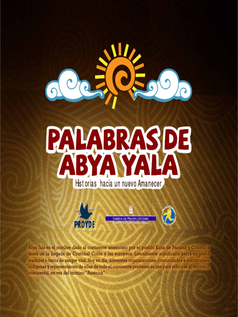 Palabras Abya Yala | PDF | Civilización maya | Pueblos mayas