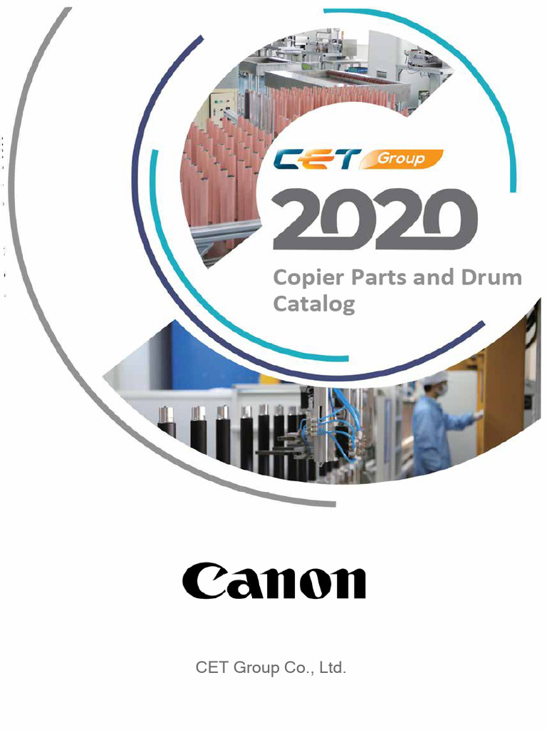 Canon - CET Copier Partsand Drum Catalog | PDF | Equipment | Industrial ...