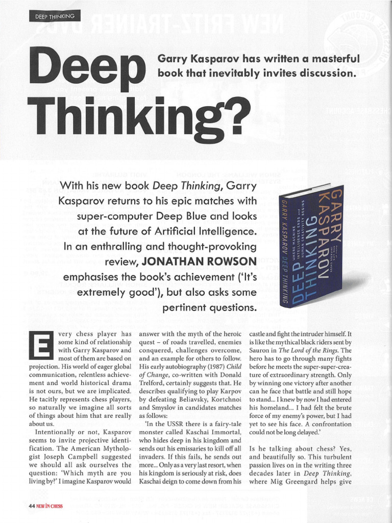 Deep Thinking 1 | PDF