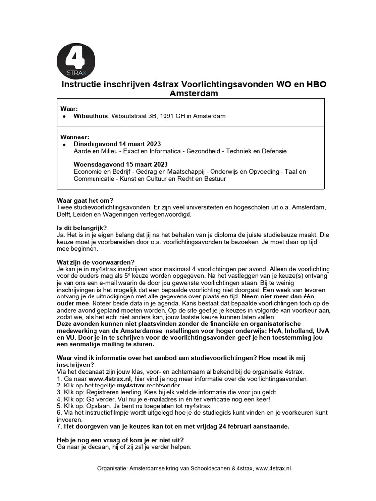 Instructie Inschrijven 4strax8757200971664465597 | PDF