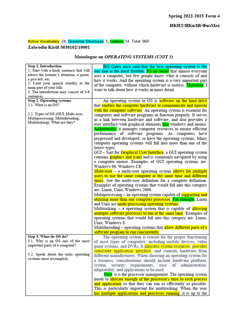 Operating Systems | PDF | Operating System | Process (Computing) Operating Systems | PDF | Operating System | Process (Computing)