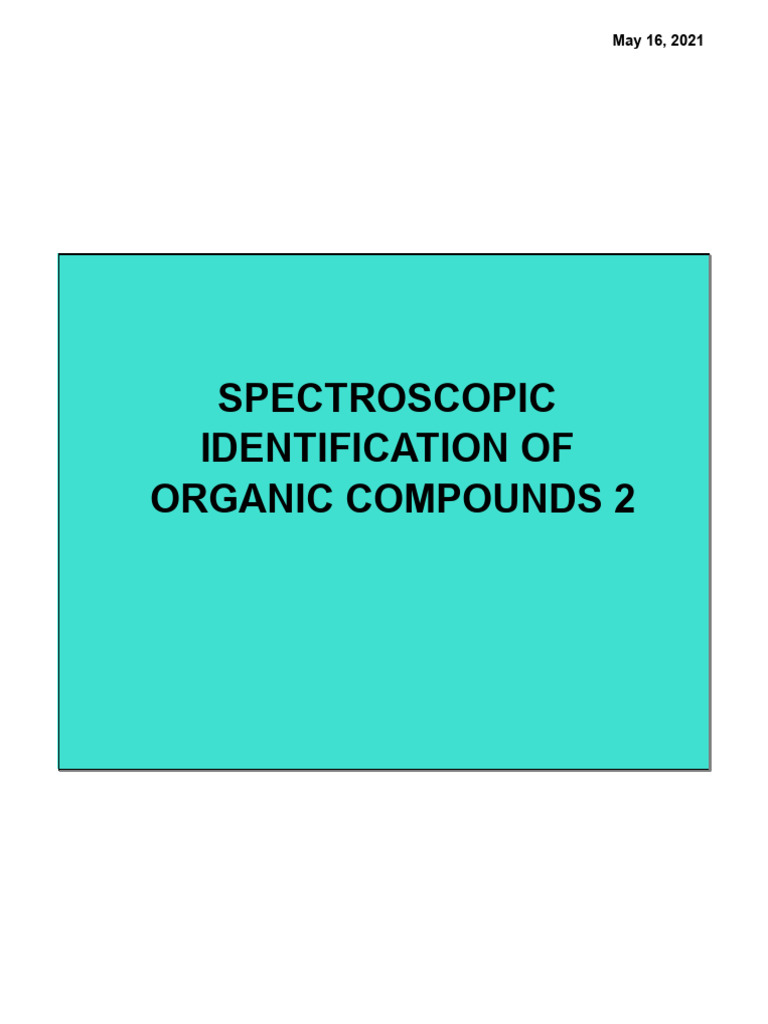 Lecture Notes - 2 | PDF | Infrared Spectroscopy | Electromagnetic Radiation Lecture Notes - 2 | PDF | Infrared Spectroscopy | Electromagnetic Radiation