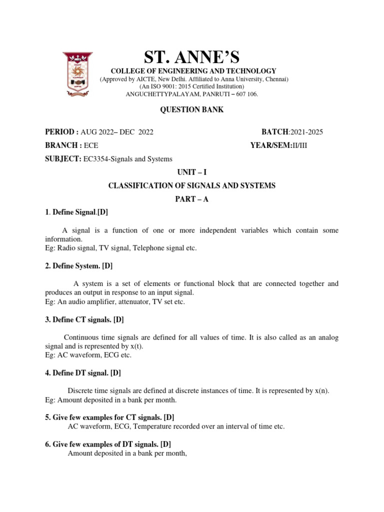 Ec3354-Signals and Systems-858759966-Ss QB - 2023-06-10T151453.626 ...