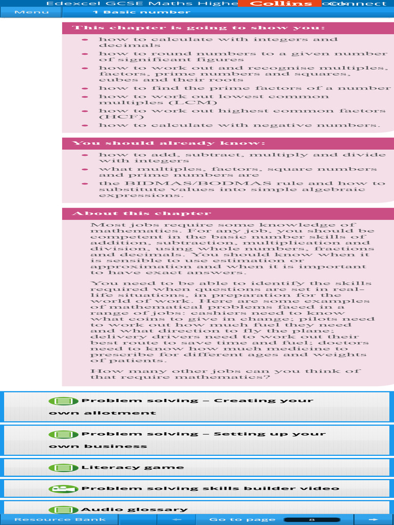 Edexcel GCSE Maths: Key Concepts Explained | PDF | Numbers | Multiplication