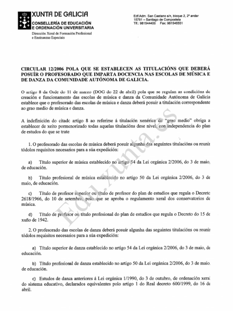 Circular 122006 | PDF