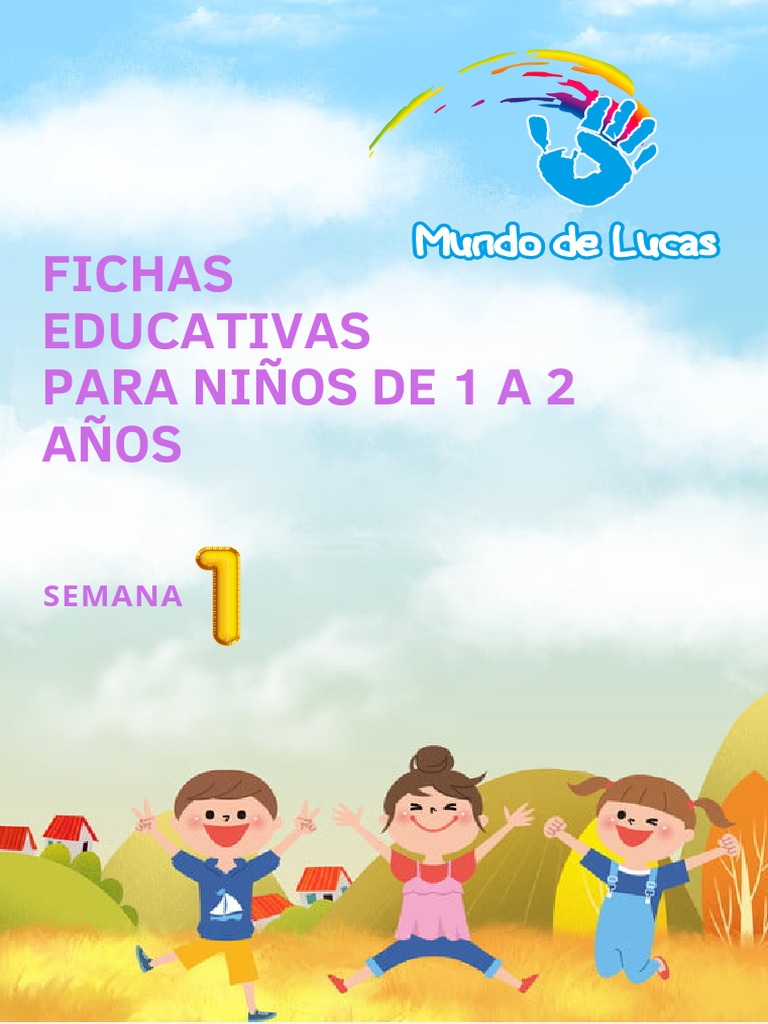 Actividades educativas para niños de 1 a 2 años | PDF