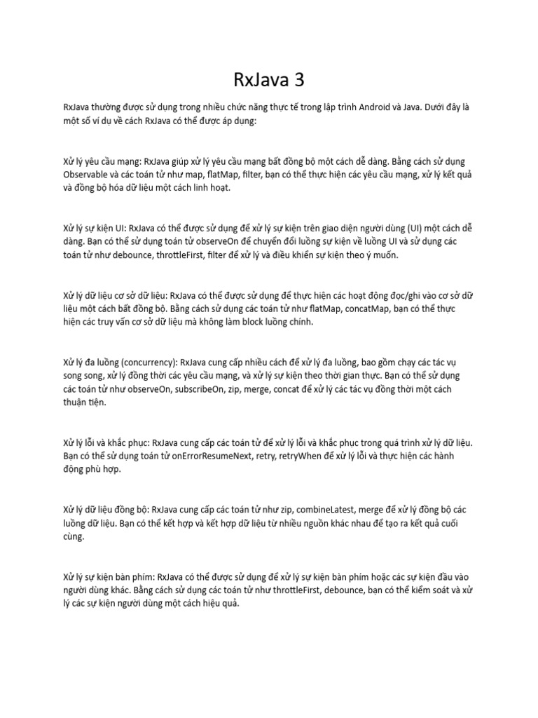 RxJava 3 | PDF
