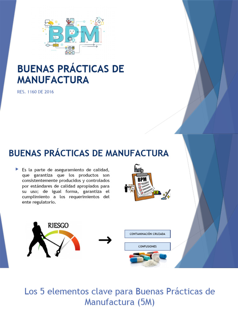 Buenas Practicas de Manufactura | PDF
