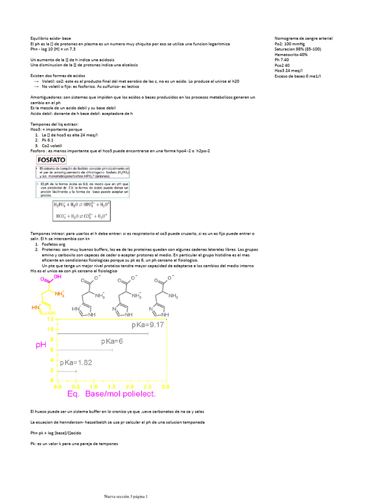 Equilibrio Acido - Base | PDF | Solución tampón | Bioquímica