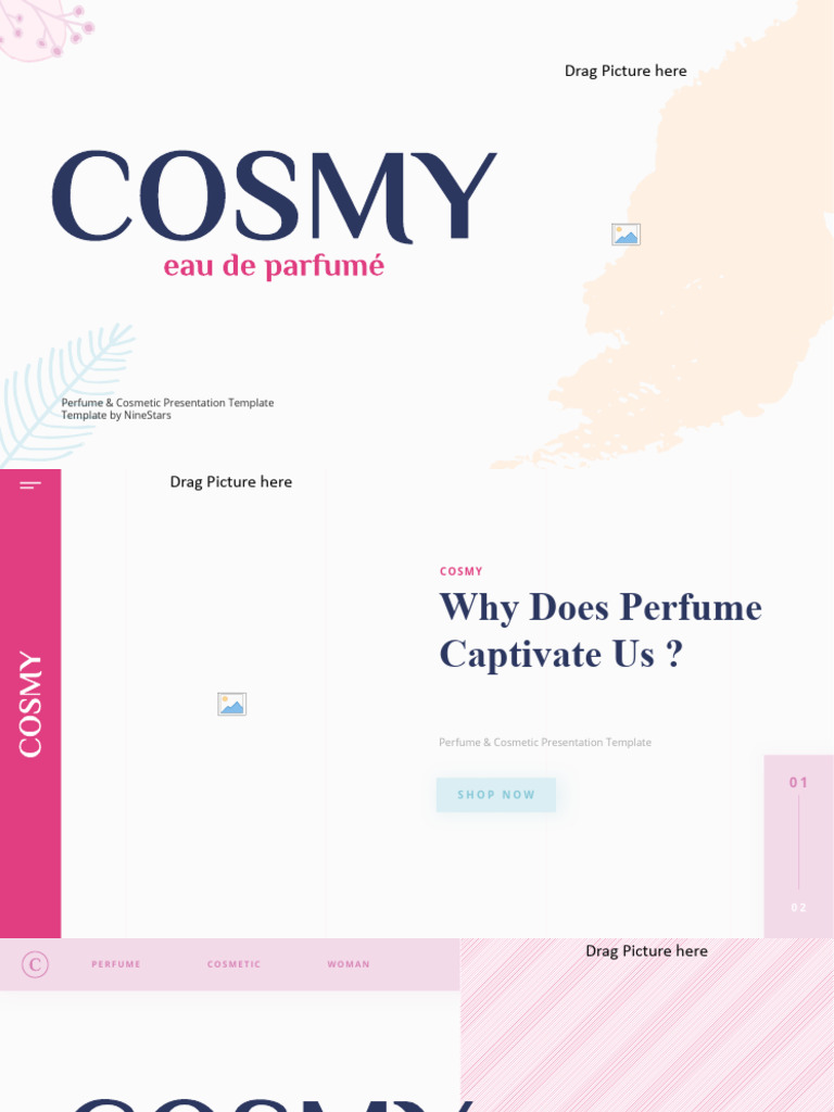 COSMY - Perfume & Cosmetic Template | PDF | Perfume | Swot Analysis