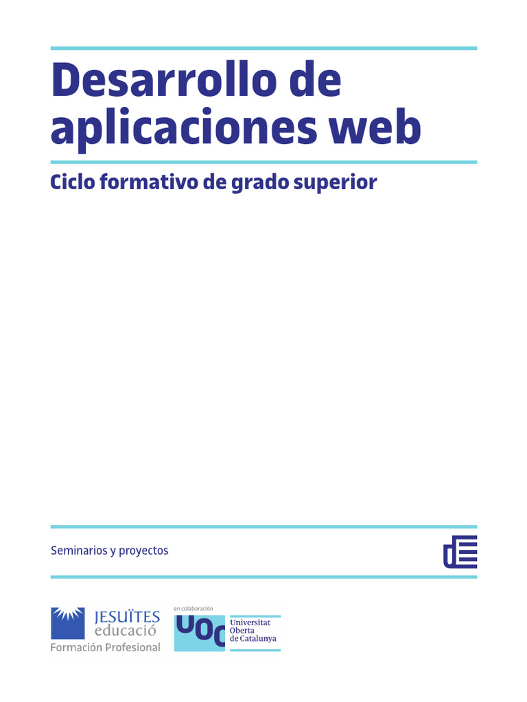 Temario DAW | PDF | Lenguaje de programación | Bases de datos