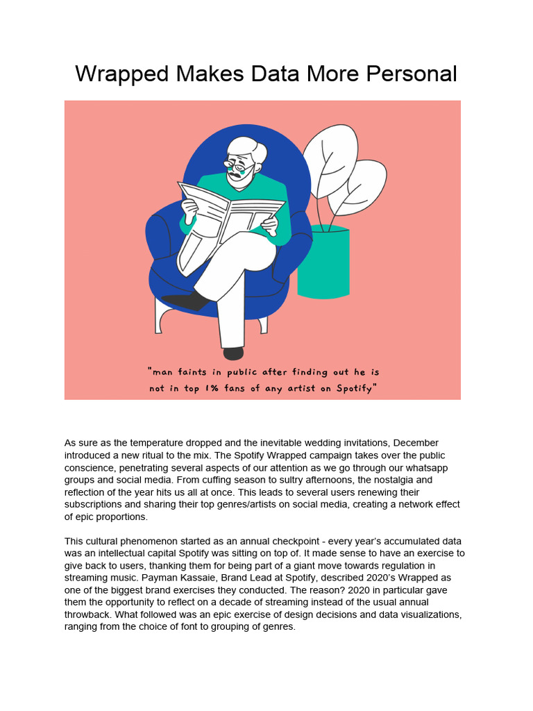 Case Study 1 Pdf Spotify Computing