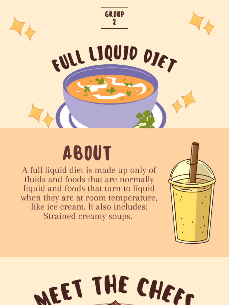 Full Liquid Diet | PDF | Pancreas | Gastrointestinal Tract