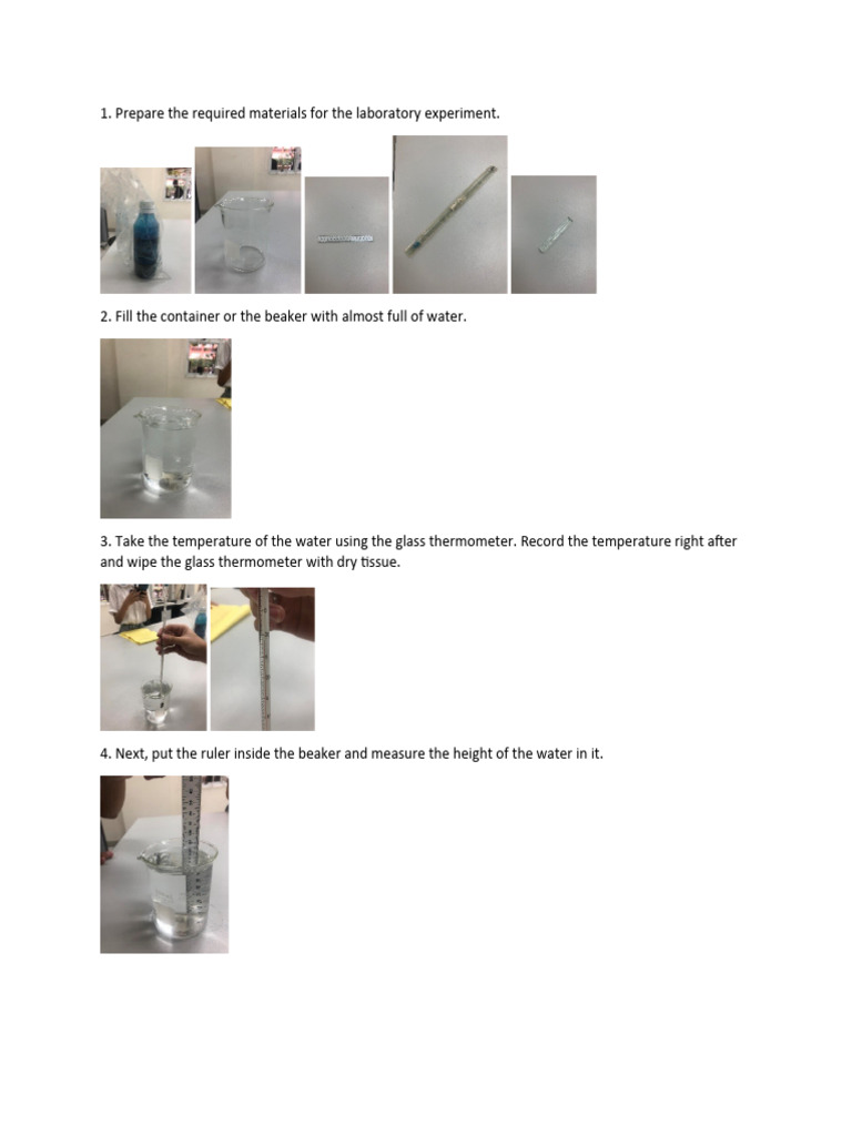 Lab Procedure Fmech | PDF