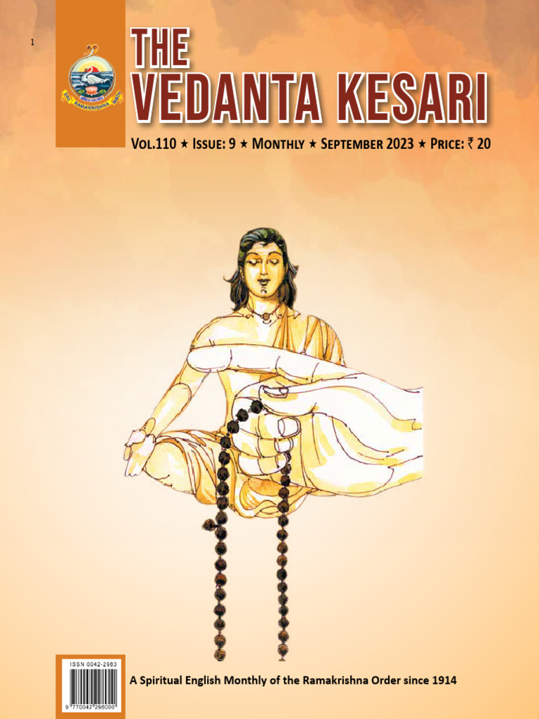 The Vedanta Kesari - September 2023 | PDF | Ātman (Hinduism) | Swami Vivekananda