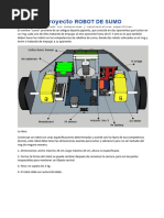 Manual de Ensamble y Funcionamiento de Robot Sumo | PDF | Robot | Robótica