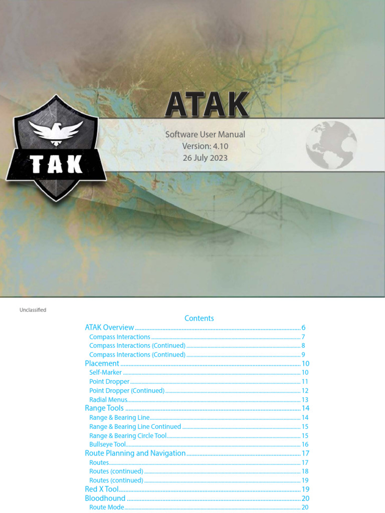 ATAK User Manual Version 4.10 | PDF | Icon (Computing) | 3 D Computer ...