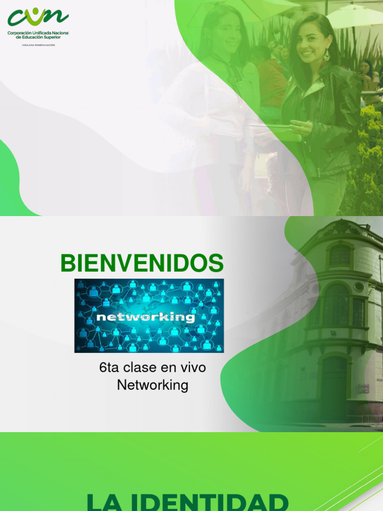 6.2 - Presentación Clase Semana 6ta en Vivo-Networking | PDF | Marketing | Blog