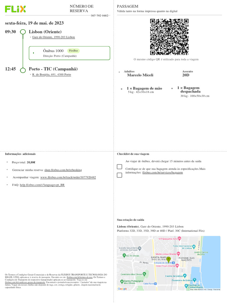 Flix Bus Marcelo | PDF