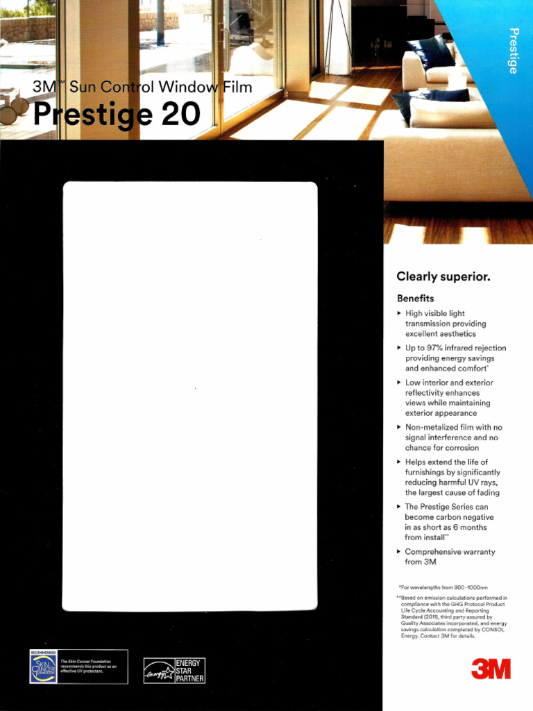 3M Prestige 20 Ficha Tecnica | PDF