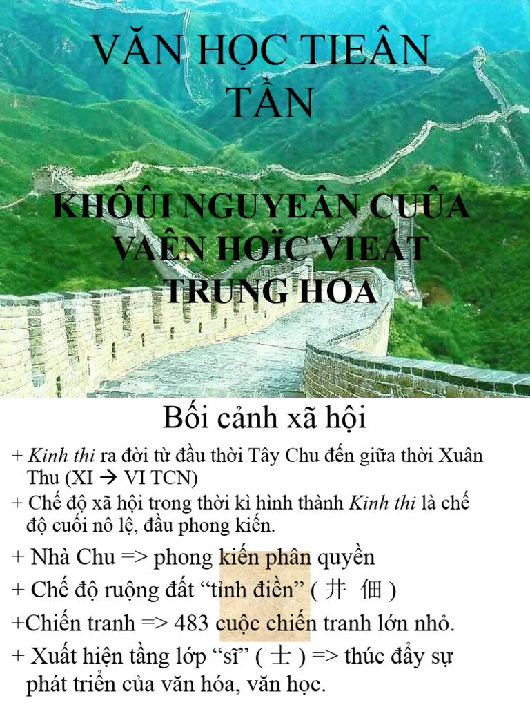 Bài 2 Kinh Thi | PDF
