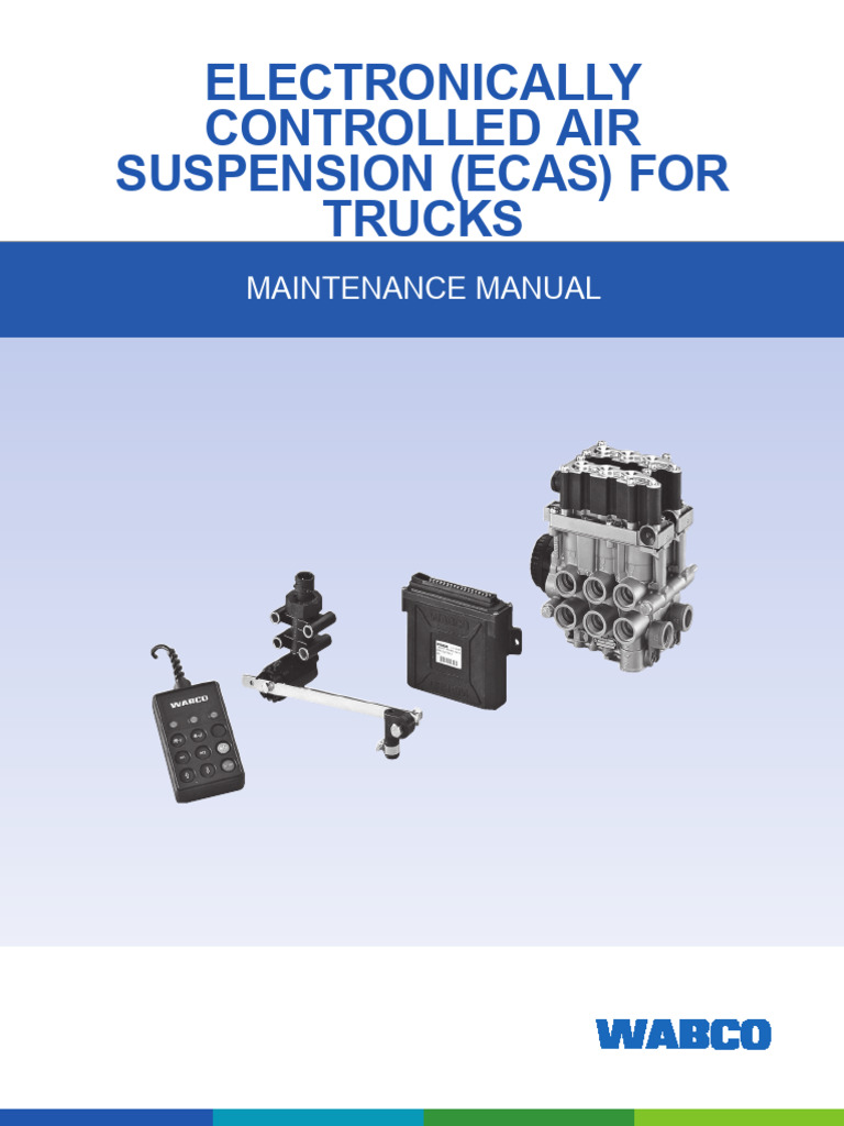 Air Suspension Wabco | PDF | Anti Lock Braking System | Direct Current