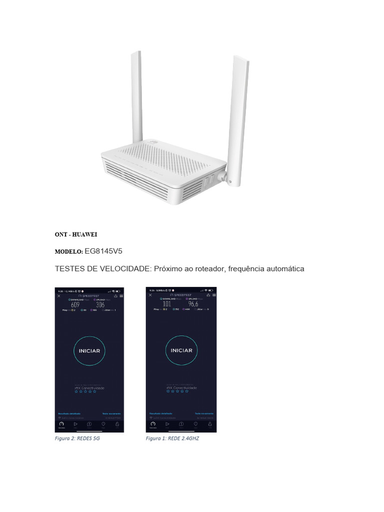 Relatorio Ont Huawei | PDF