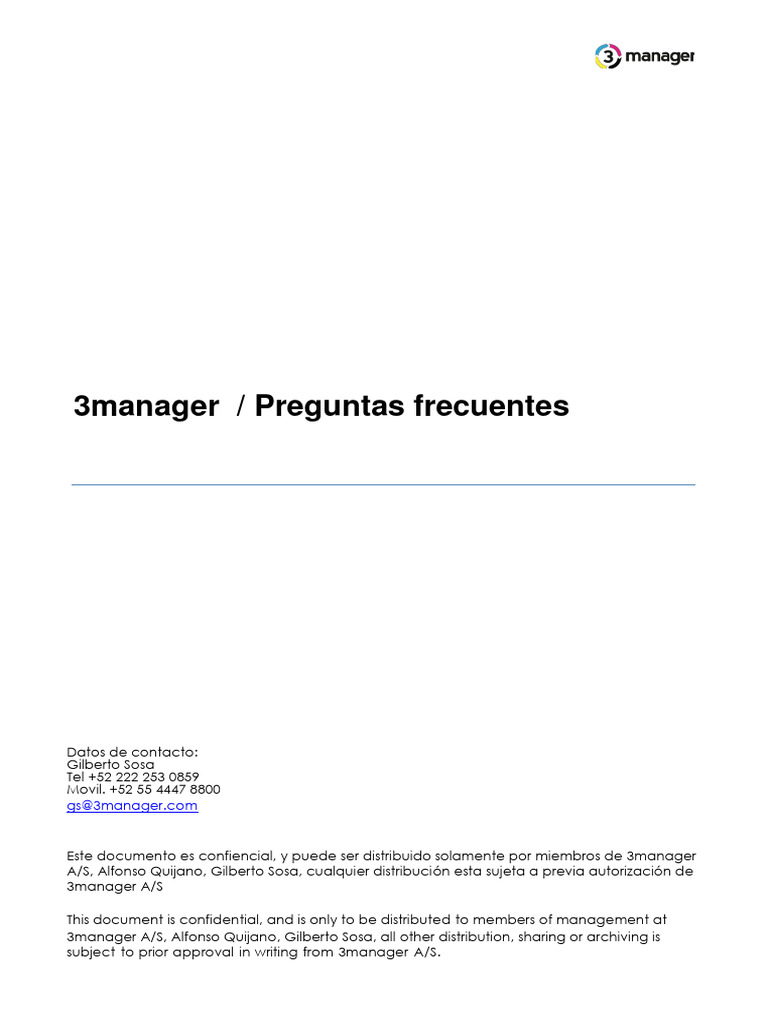 Soluciones para Errores de 3manager | PDF